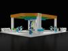Booth Exhibition Stand a301 3D model | CGTrader