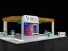 Booth Exhibition Stand a301 3D model | CGTrader