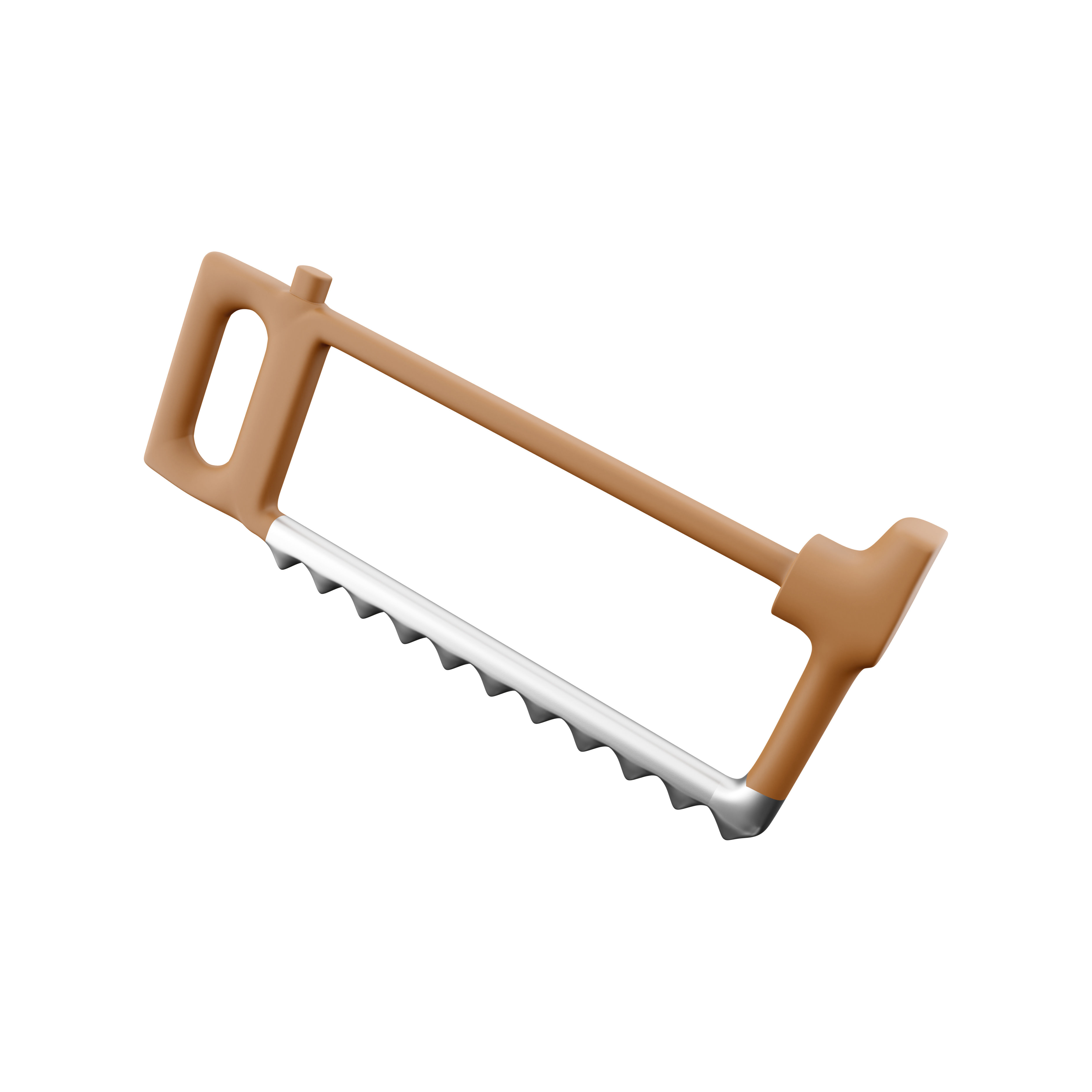 Hacksaw cartoon icon 3D model | CGTrader