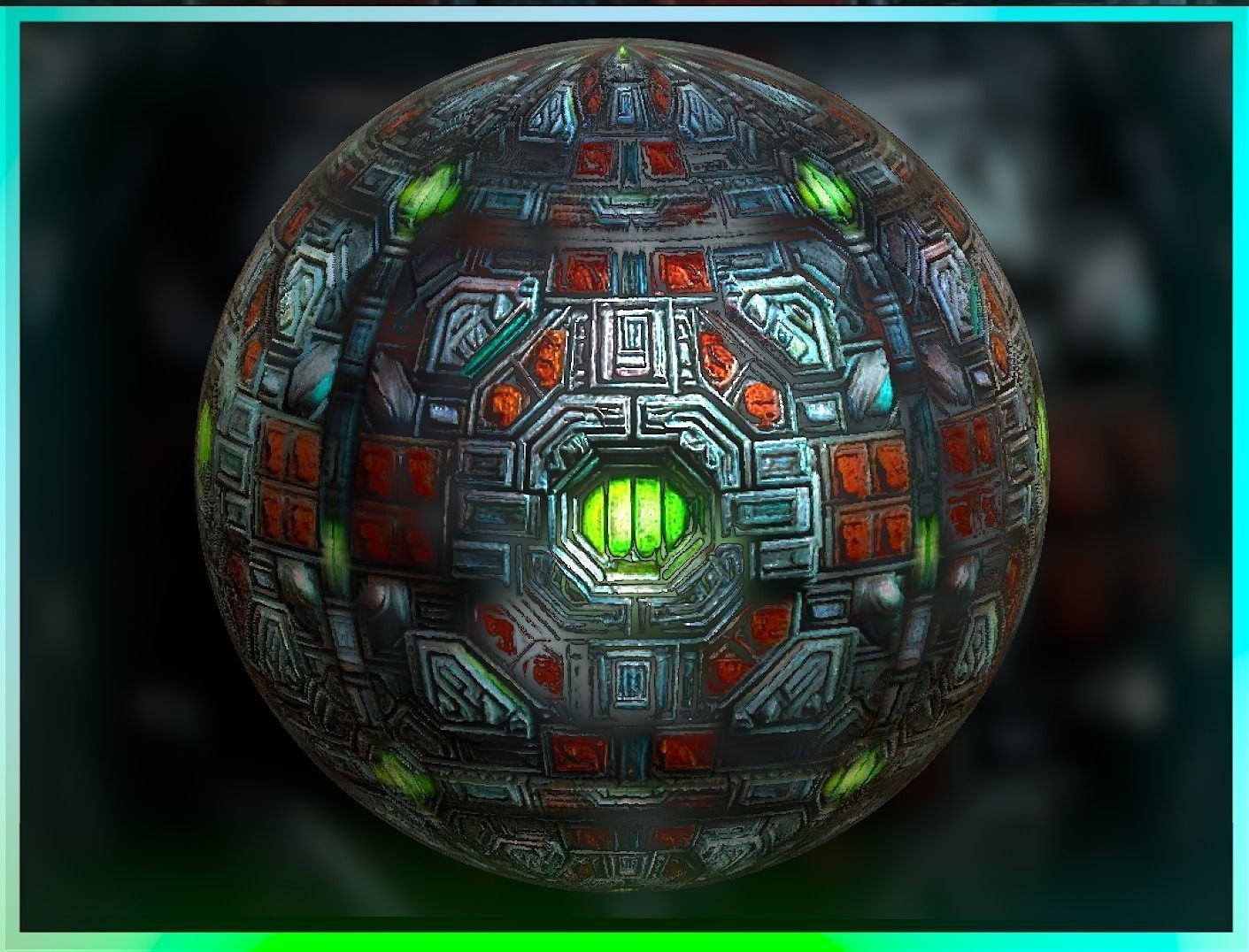Texture PBR Sci-Fi Seamless Realistic Material SBSAR 4k Texture 044 VR ...