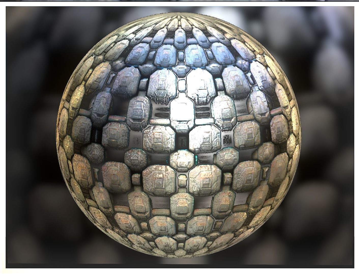 Texture PBR Sci-Fi Seamless Realistic Material SBSAR 4k Texture 012 VR ...