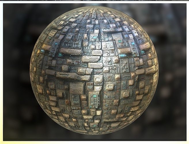 Texture PBR Sci-Fi Seamless Realistic Material SBSAR 4k Texture 08 VR ...