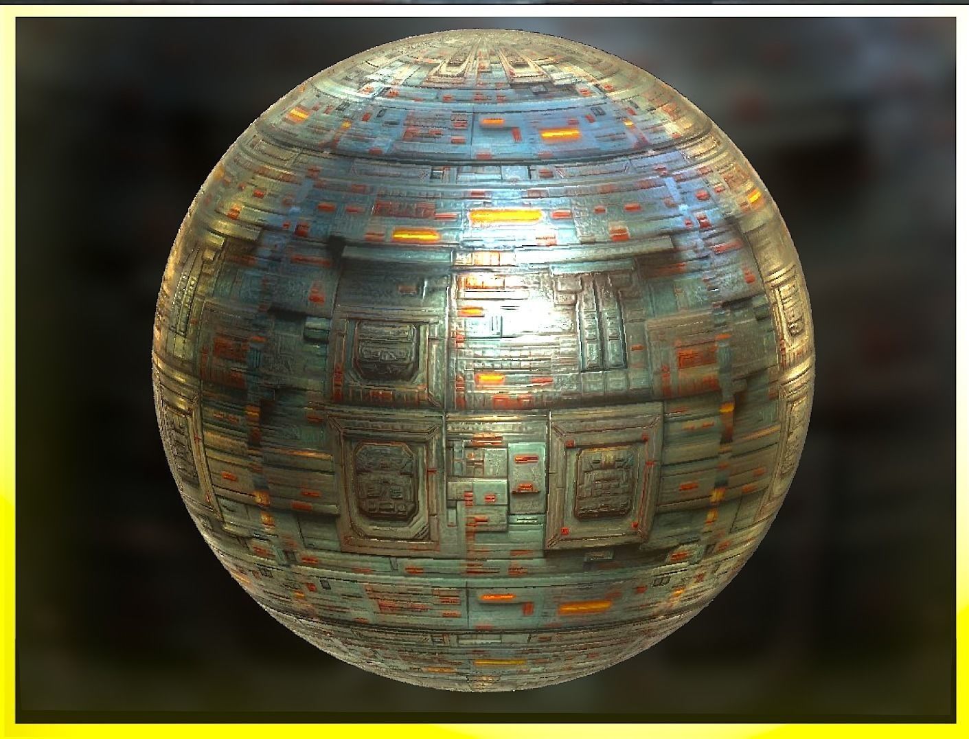Texture PBR Sci-Fi Seamless Realistic Material SBSAR 4k Texture 07 VR ...