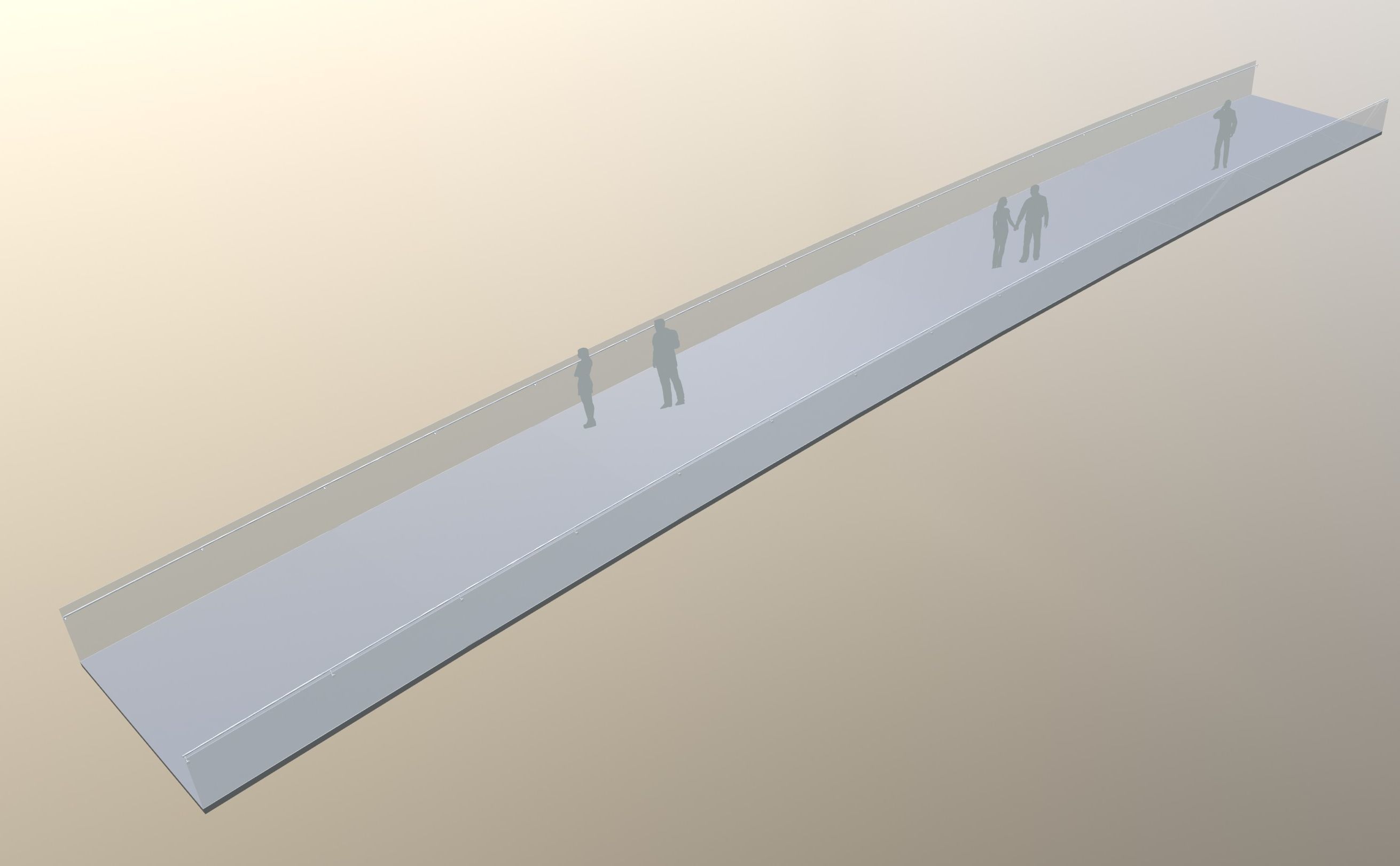 Simple bridge free 3D model | CGTrader