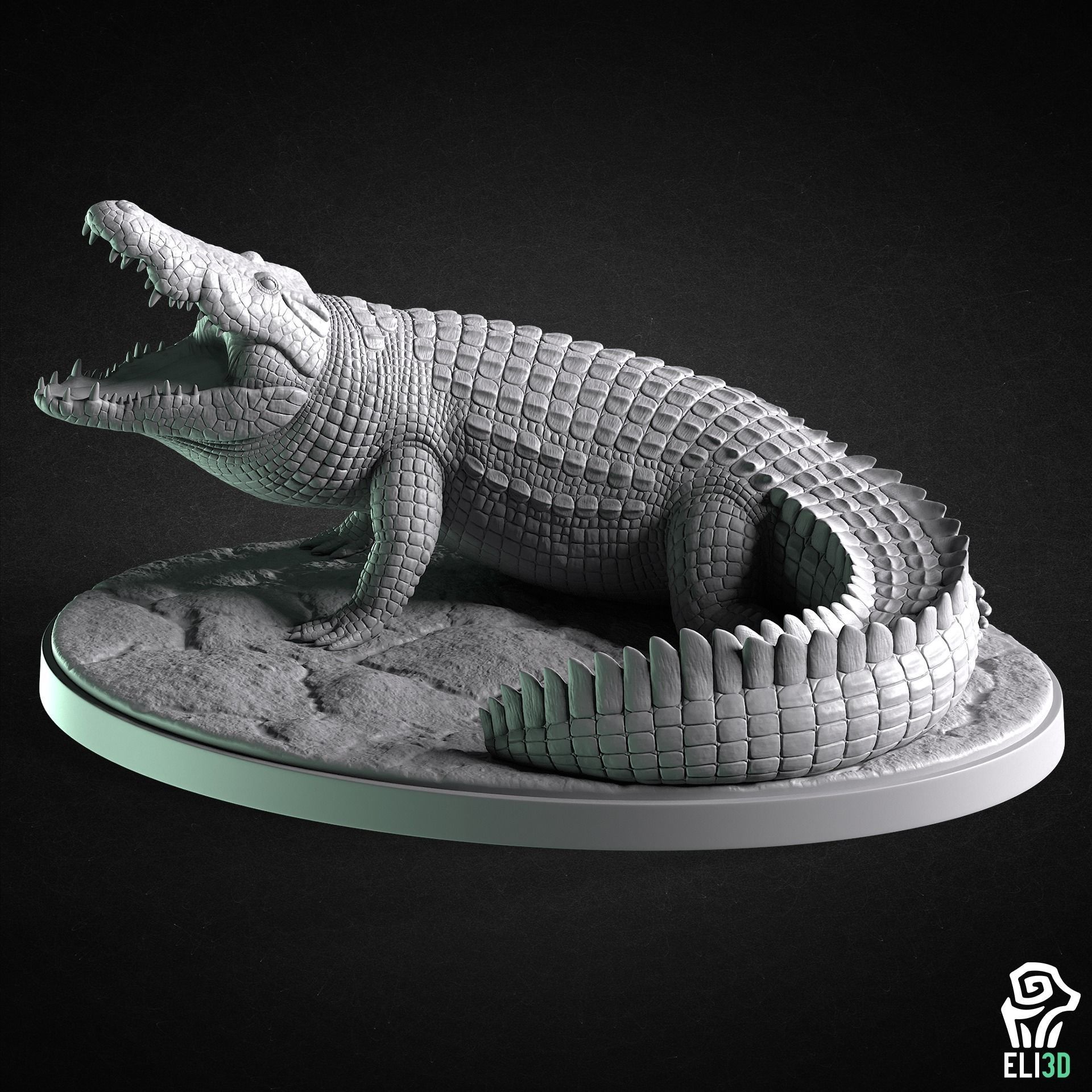 Animals - Swamp Wildlife 3D model 3D printable | CGTrader
