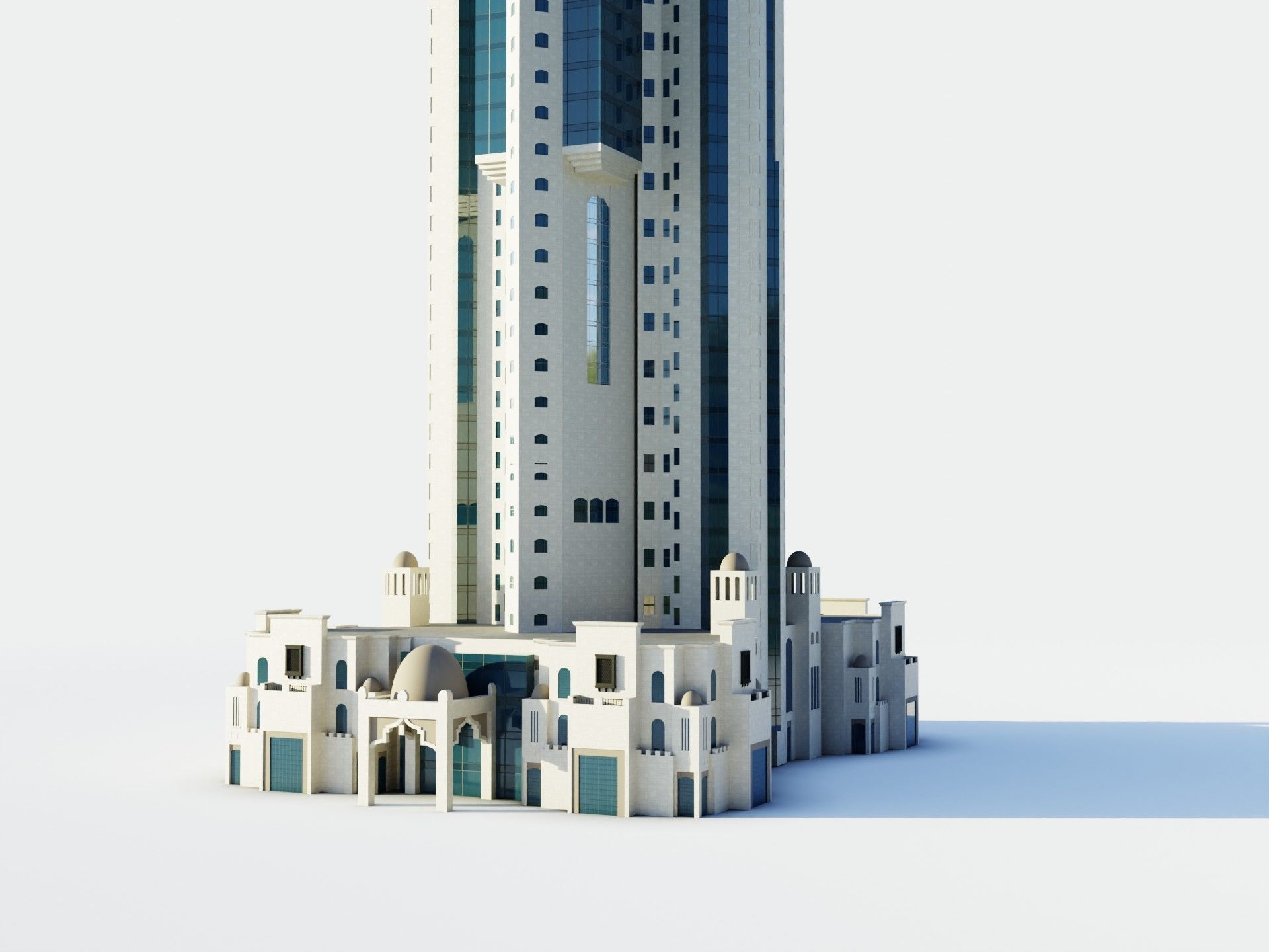 Al Jassimya Tower - Qatar doha 3D model | CGTrader