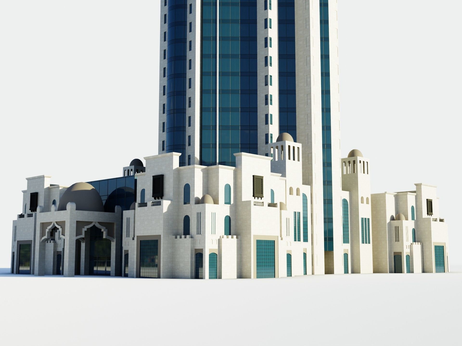 Al Jassimya Tower - Qatar doha 3D model | CGTrader