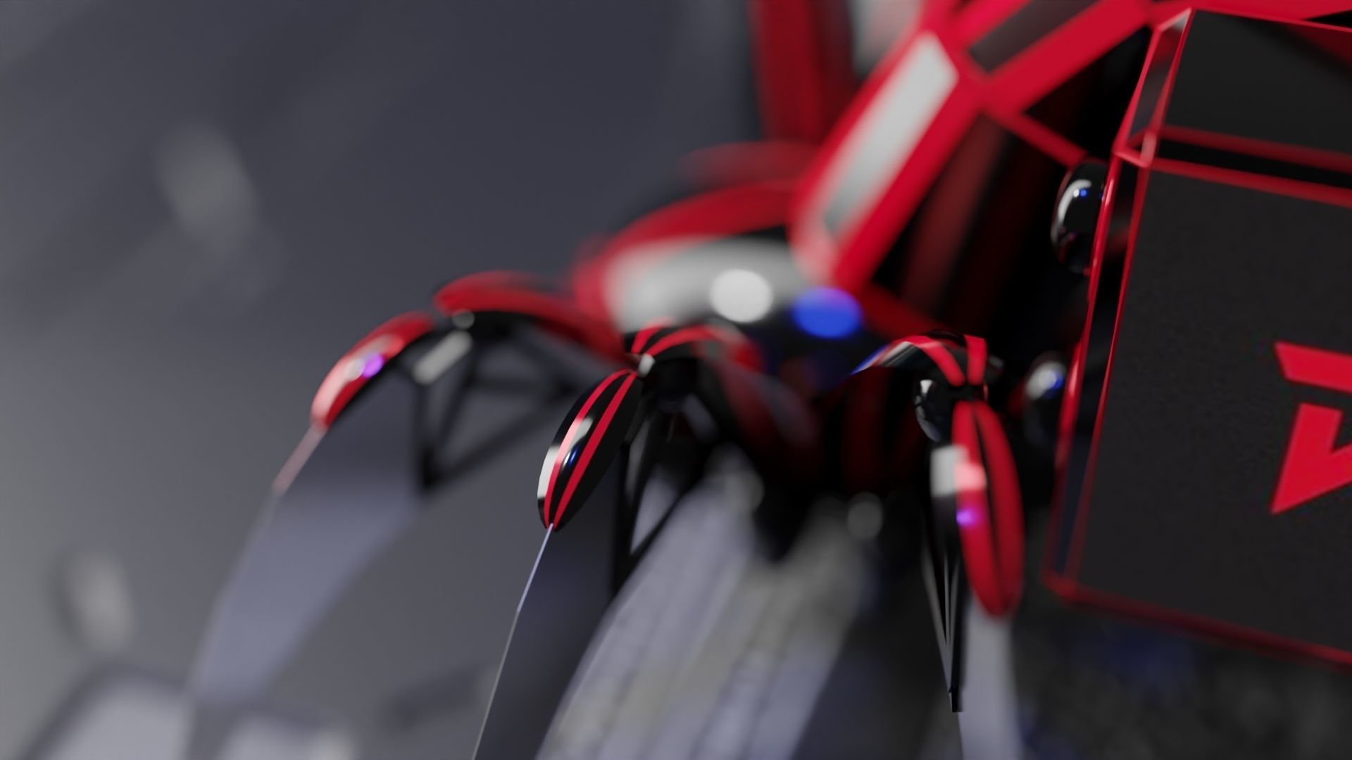 3D model Robot Spider VR / AR / low-poly | CGTrader