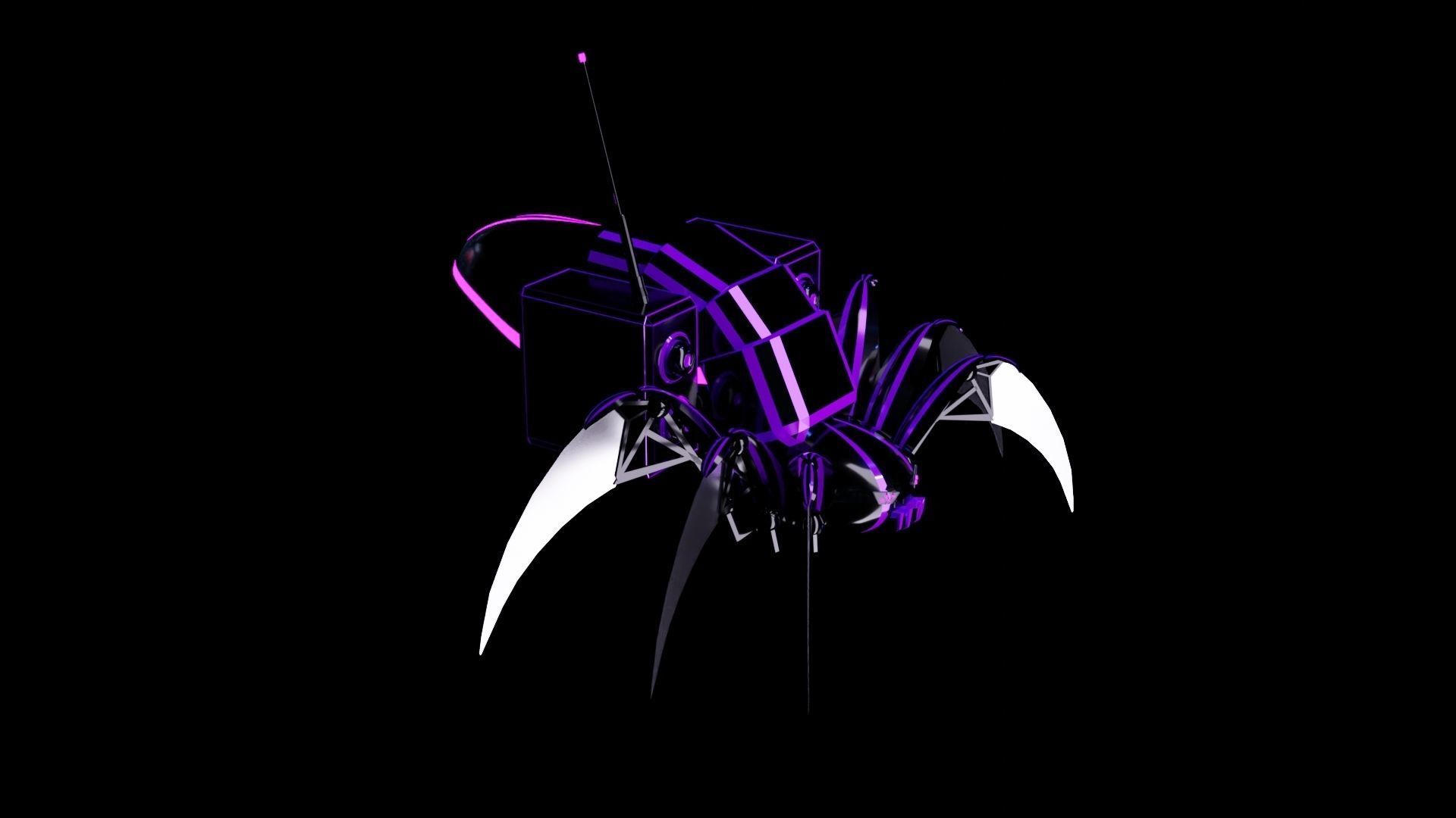3D model Robot Spider VR / AR / low-poly | CGTrader