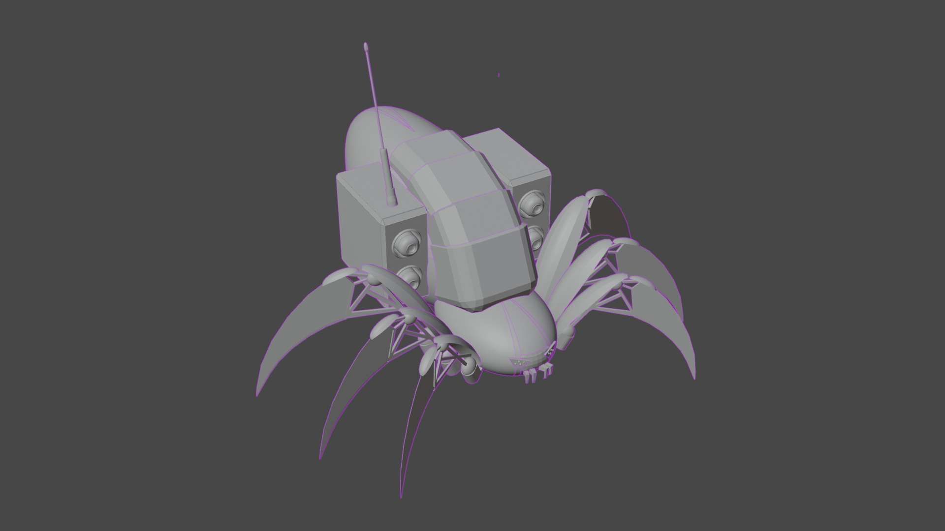 3D model Robot Spider VR / AR / low-poly | CGTrader
