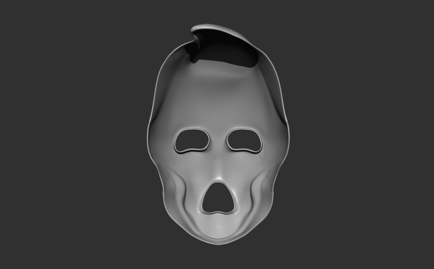 Ghost Mask 3D model 3D printable | CGTrader