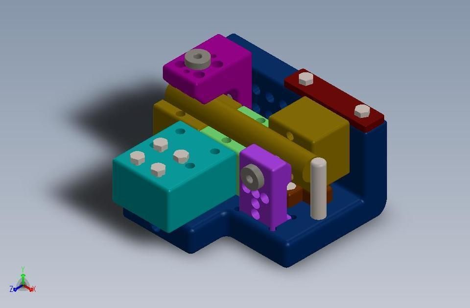 Jig design free 3D model | CGTrader