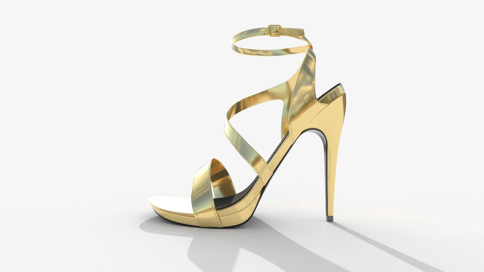 3D High Heels Set 1 3D model | CGTrader