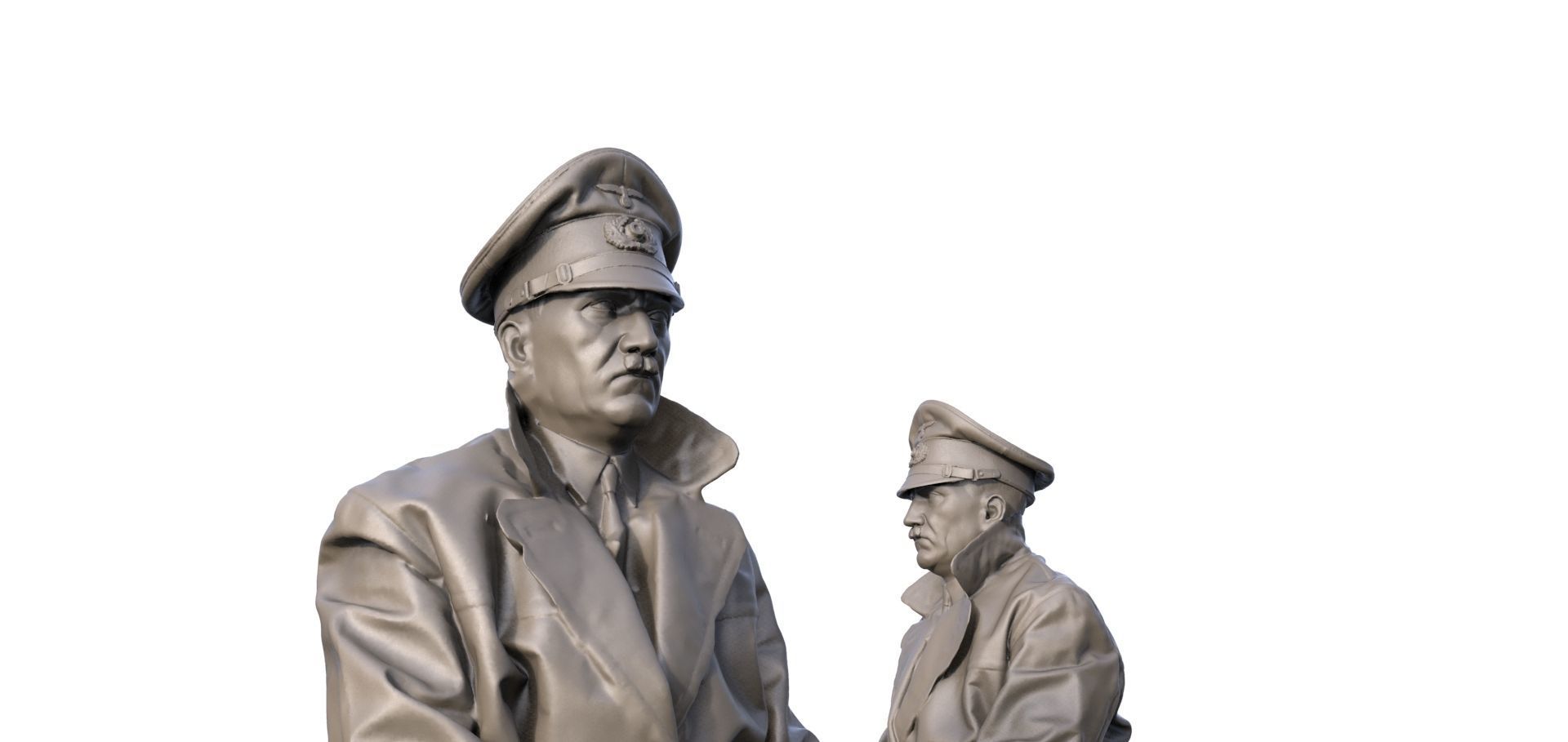 Wehrmacht soldier B WW2 3D model 3D printable | CGTrader