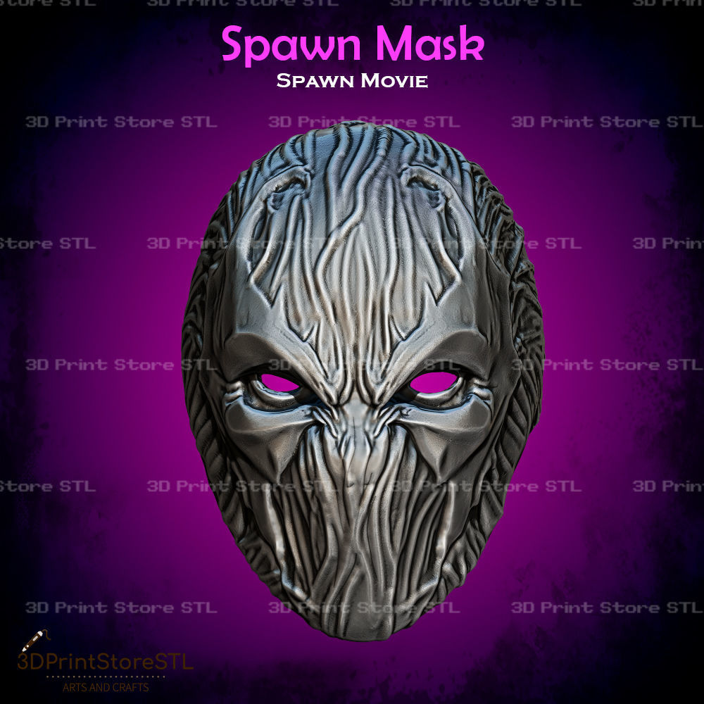 Spawn Mask Cosplay Spawn Movie - STL File 3D model 3D printable | CGTrader