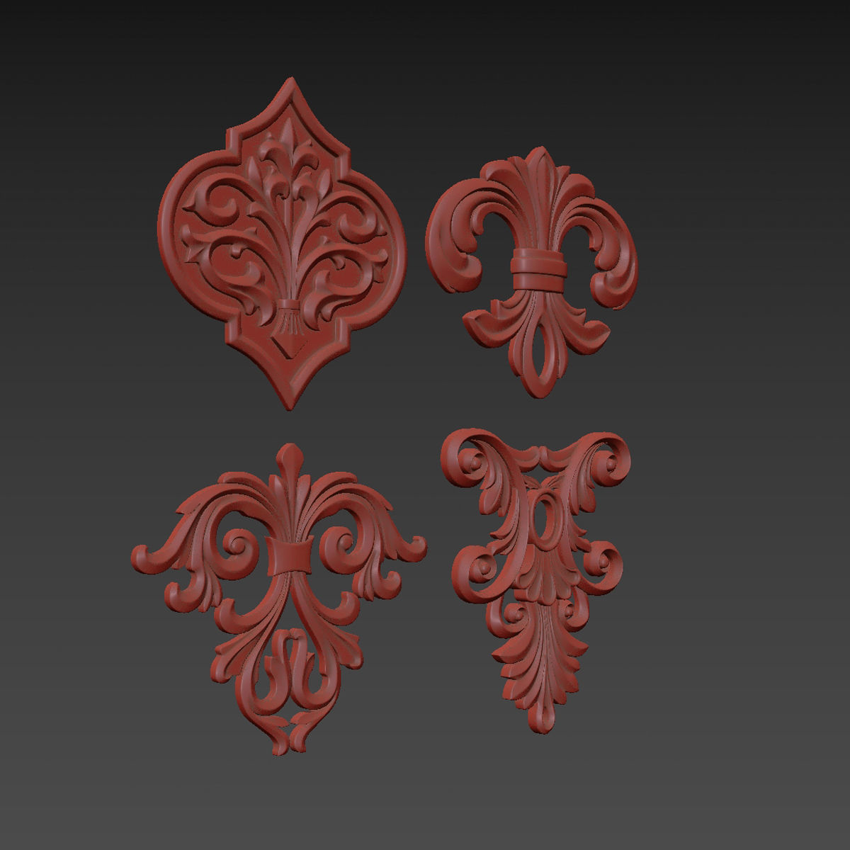 Ornament 40 3D model | CGTrader