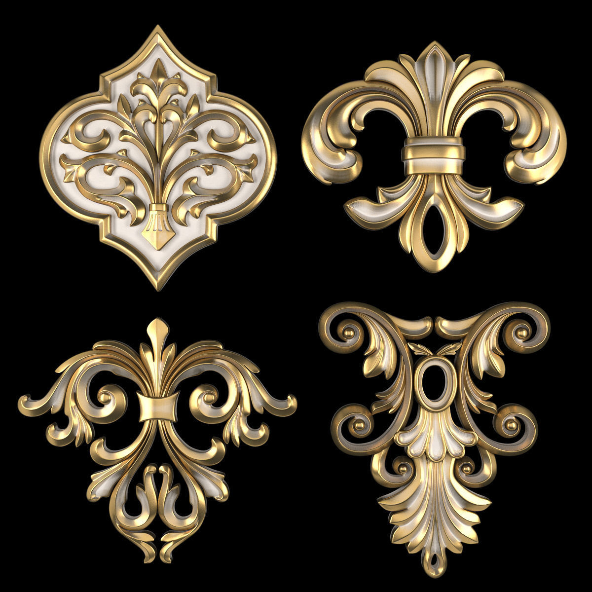 Ornament 40 3D model | CGTrader