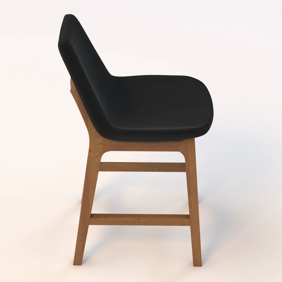 Eiffel Wood Stool 3D model | CGTrader