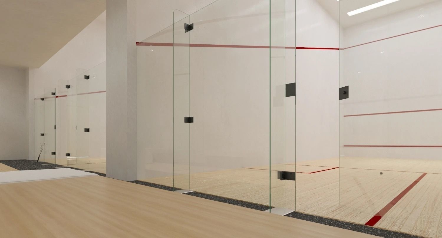 Double Squash Court 3D model | CGTrader