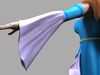 Queen woman wearing dress and crown 3D model | CGTrader