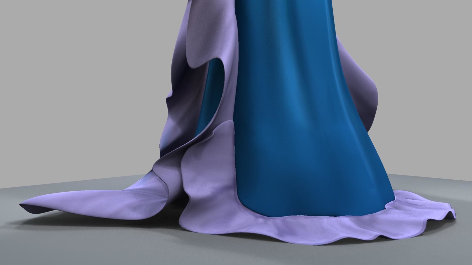 Queen woman wearing dress and crown 3D model | CGTrader