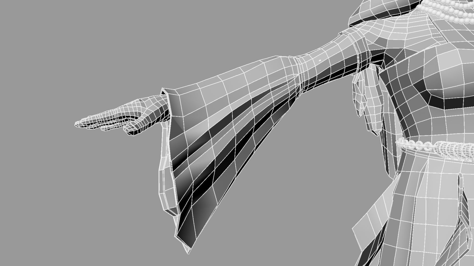 Queen woman wearing dress and crown 3D model | CGTrader
