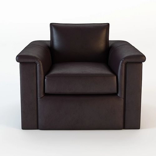 Detail Barkley Lounge Chair 3D model | CGTrader