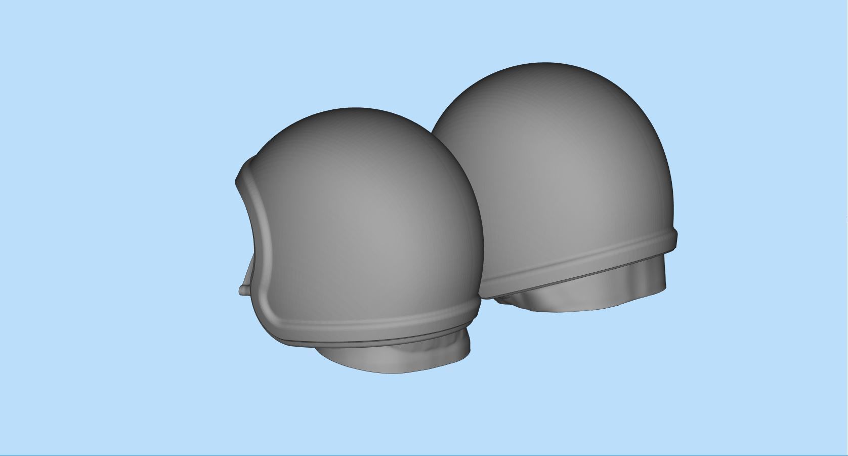 STL printable Skull and D Vader head for Wild Willie Driver 3D model 3D ...