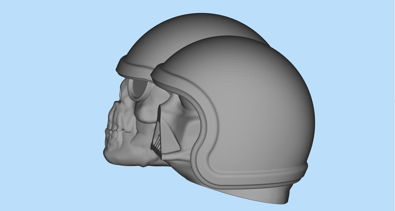STL printable Skull and D Vader head for Wild Willie Driver 3D model 3D ...