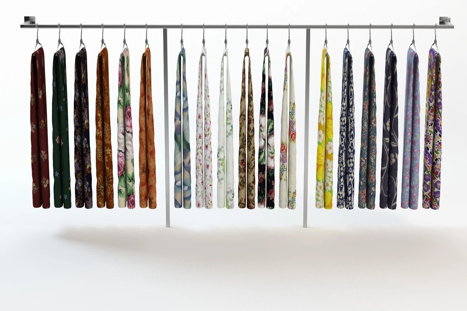 Cloth Showcase Solution 3D model | CGTrader