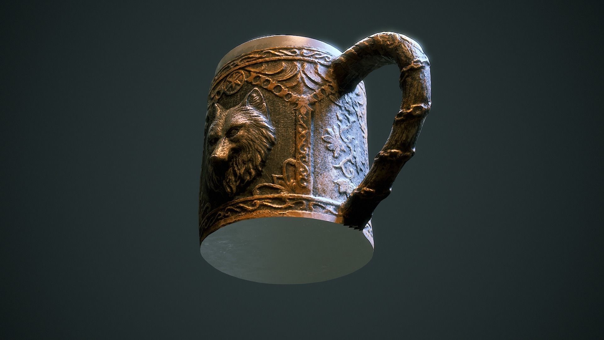 3D model Fantasy Cup VR / AR / low-poly | CGTrader
