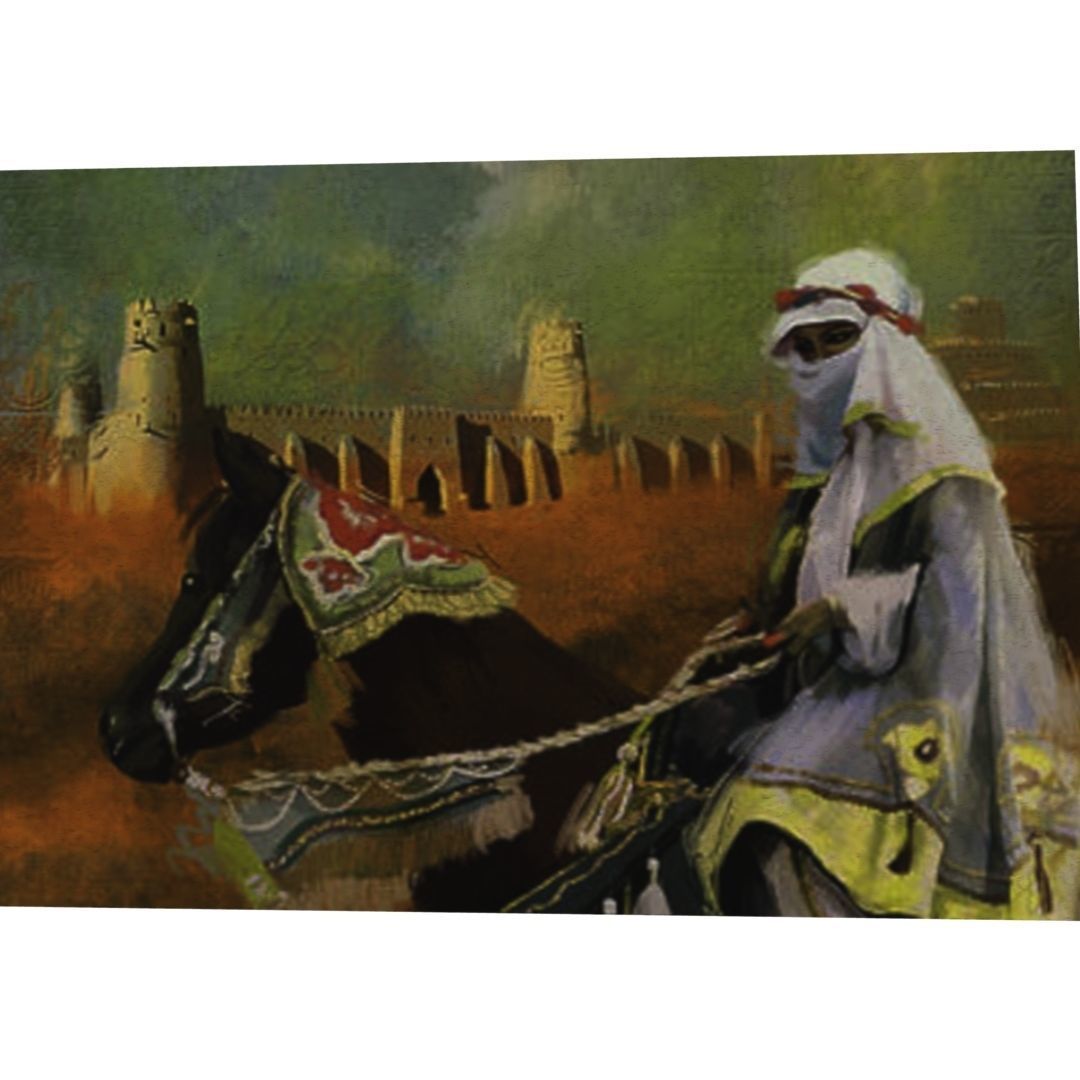3D model Arab painting VR / AR / low-poly | CGTrader