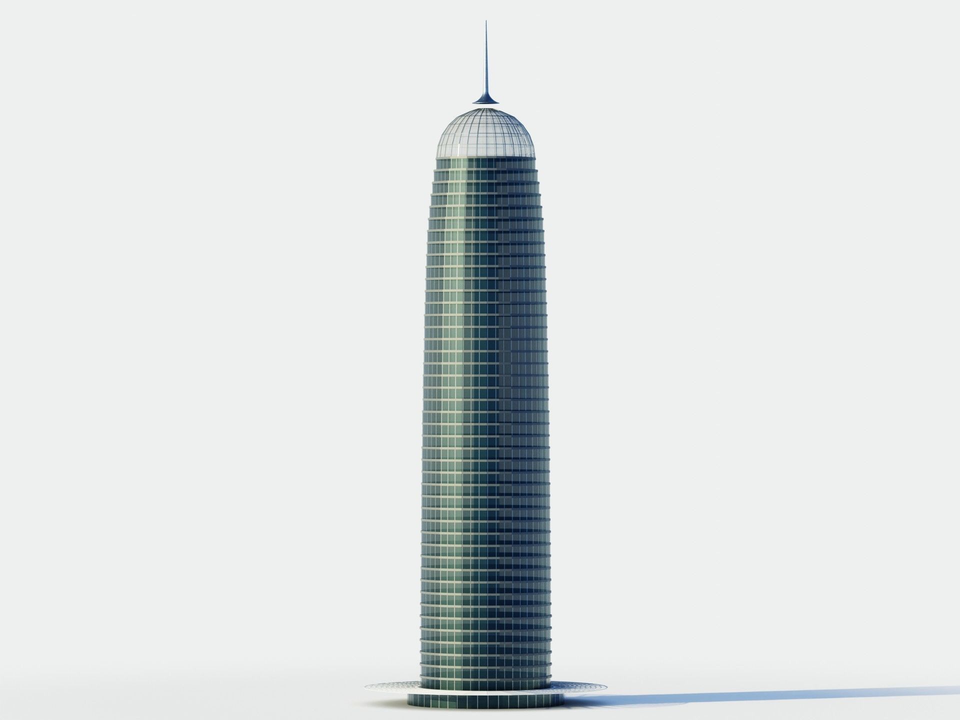 3D model Doha tower - Qatar doha VR / AR / low-poly | CGTrader