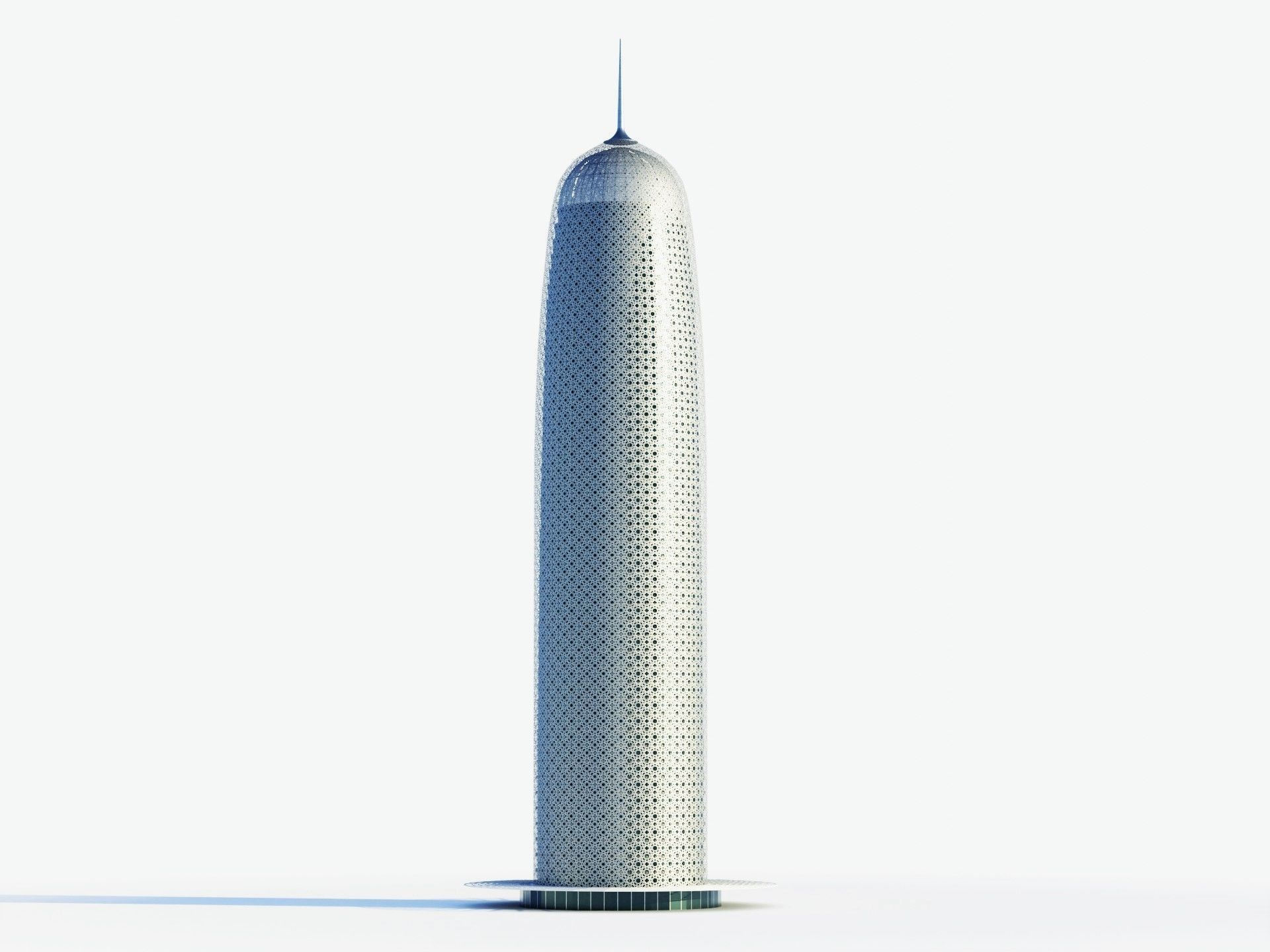 3D model Doha tower - Qatar doha VR / AR / low-poly | CGTrader
