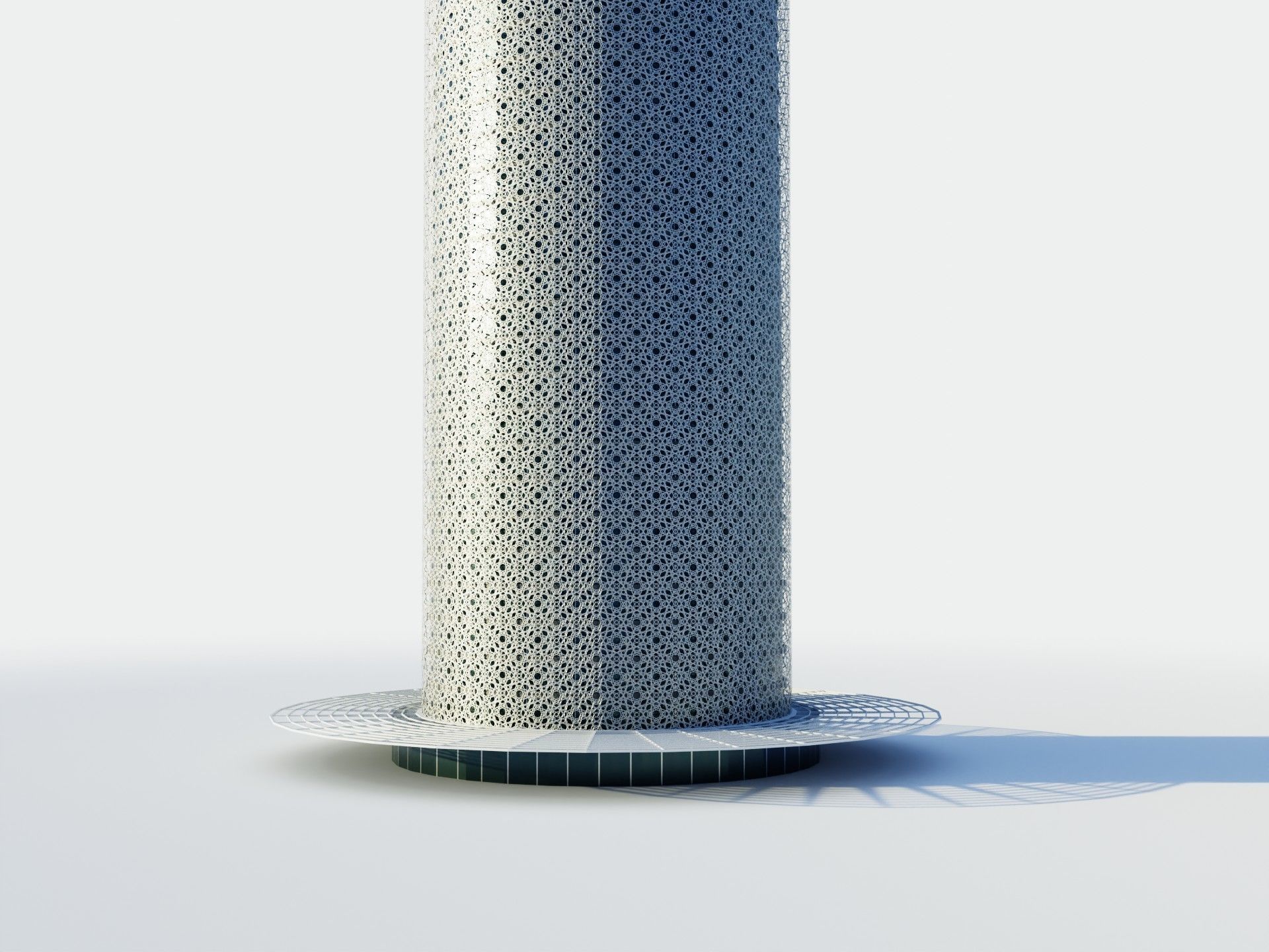3D model Doha tower - Qatar doha VR / AR / low-poly | CGTrader