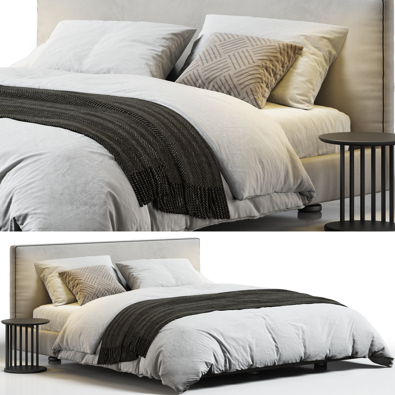 Richard Bed 3D model | CGTrader