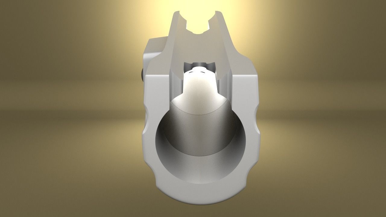 Airsoft SureFire 618FGA Light Hollow body 3D model 3D printable | CGTrader
