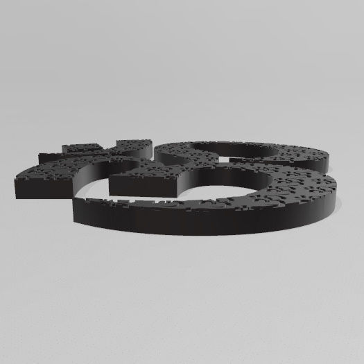 Om Wall Art 3D model 3D printable | CGTrader