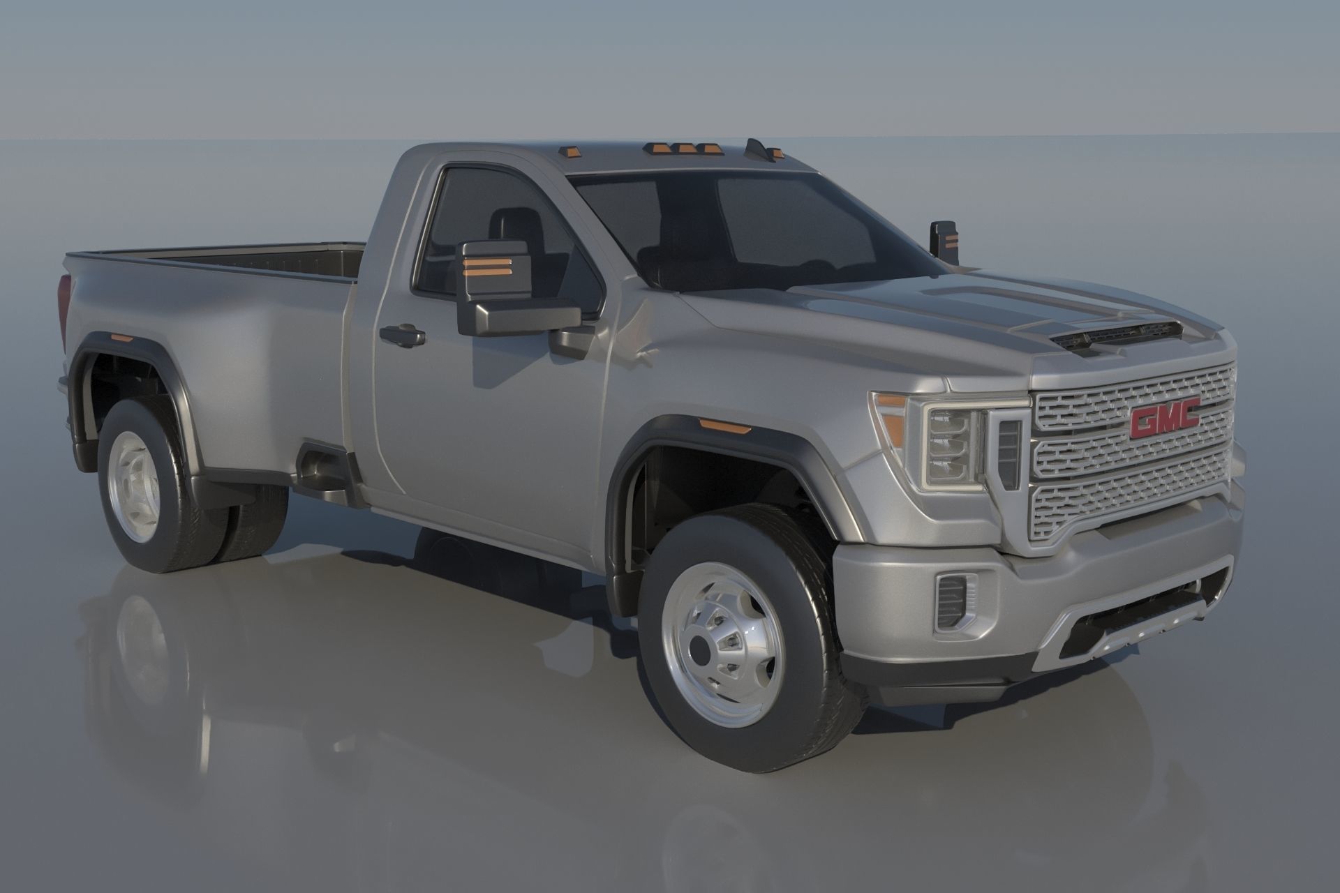 GMC Sierra 3500HD Regular Cab - 2022 3D model 3D printable | CGTrader