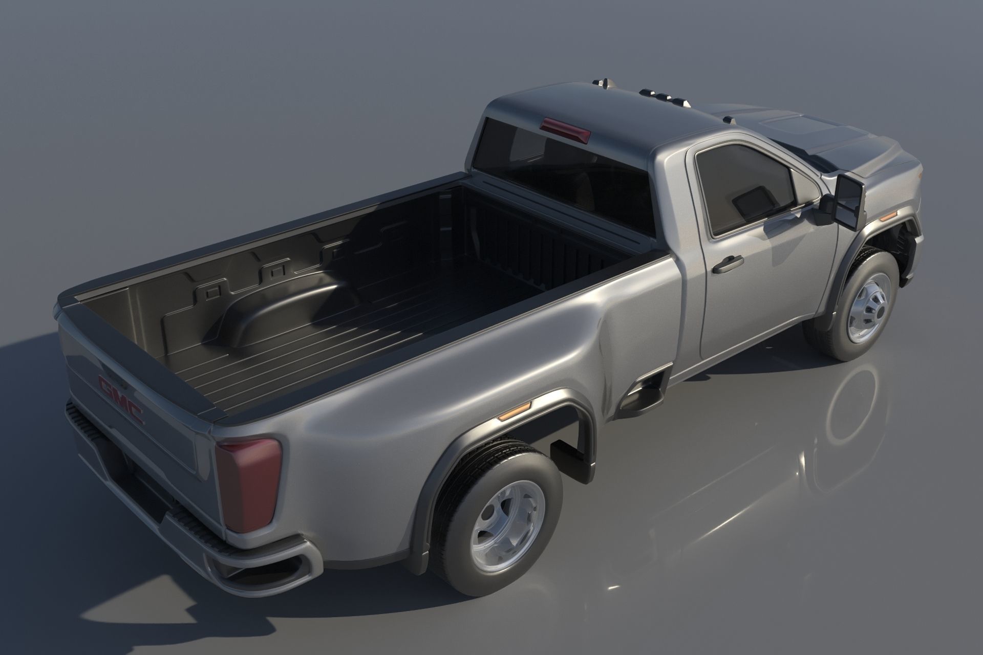 GMC Sierra 3500HD Regular Cab - 2022 3D model 3D printable | CGTrader