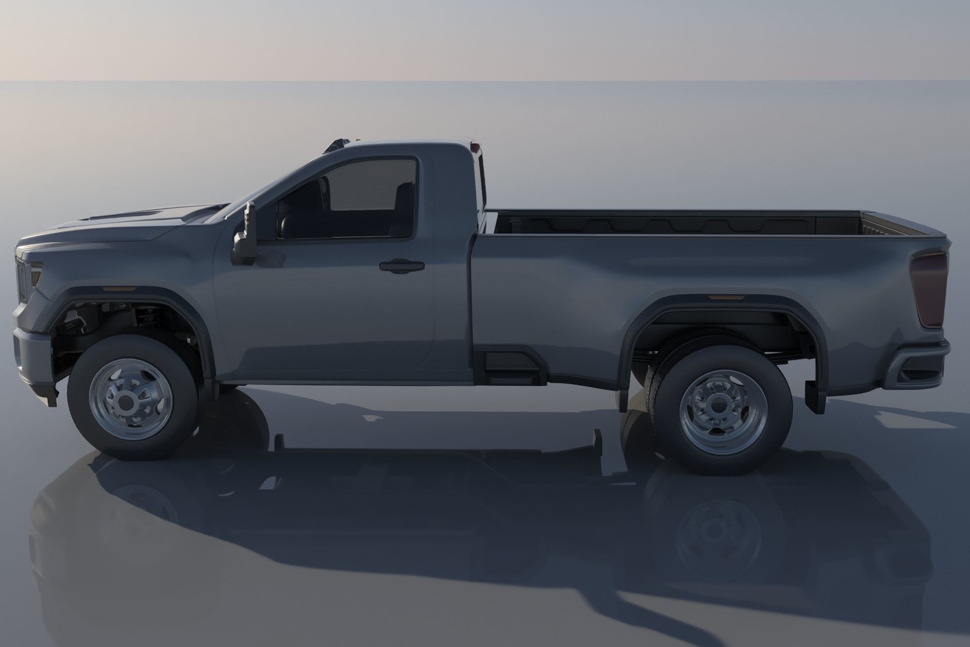 GMC Sierra 3500HD Regular Cab - 2022 3D model 3D printable | CGTrader
