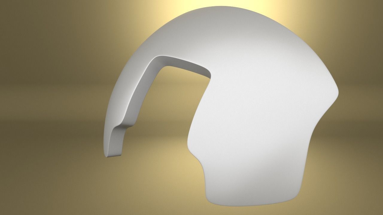 Airsoft Ops Core SLAAP armor helmet plate Hollow body 3D model 3D ...