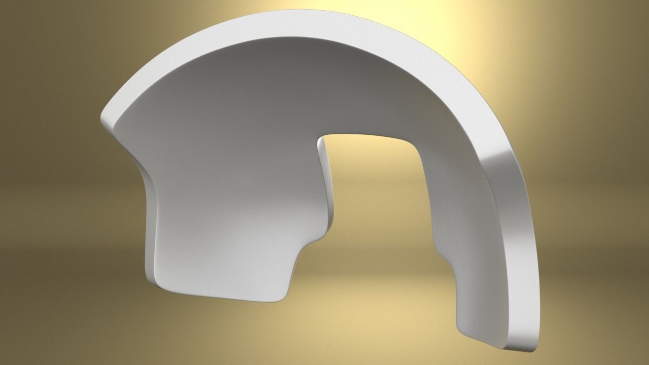 Airsoft Ops Core SLAAP armor helmet plate Hollow body 3D model 3D ...