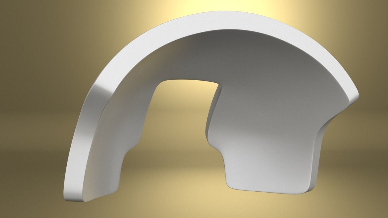 Airsoft Ops Core SLAAP armor helmet plate Hollow body 3D model 3D ...