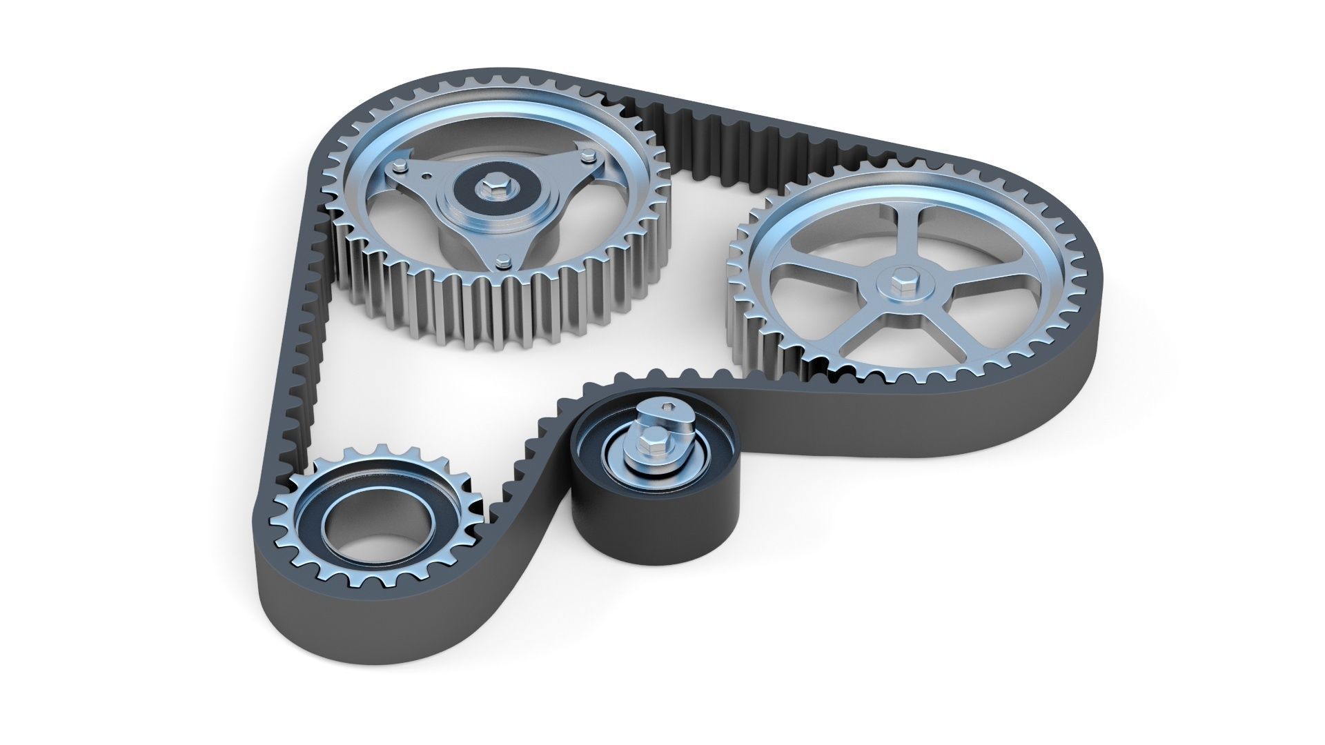 Car Timing Belt 3D model | CGTrader