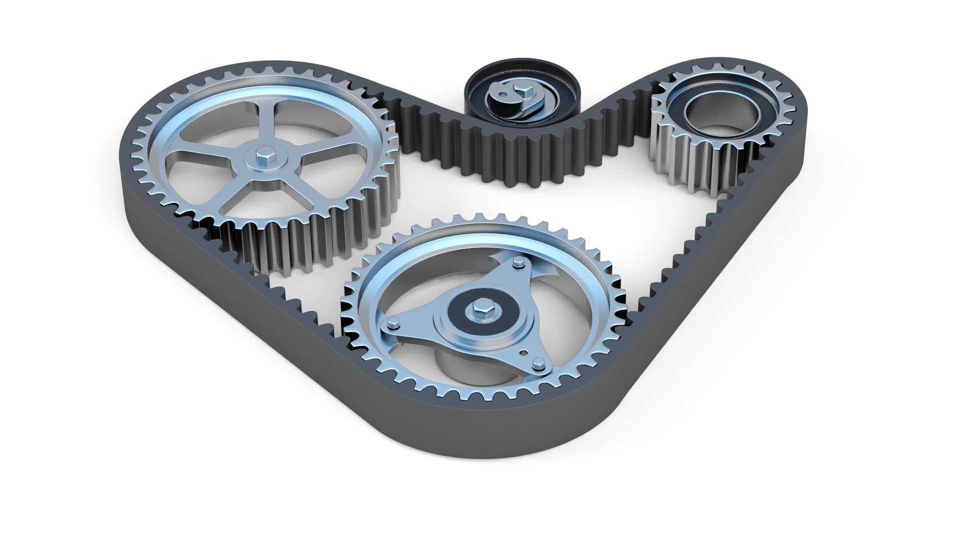 Car Timing Belt 3D model | CGTrader