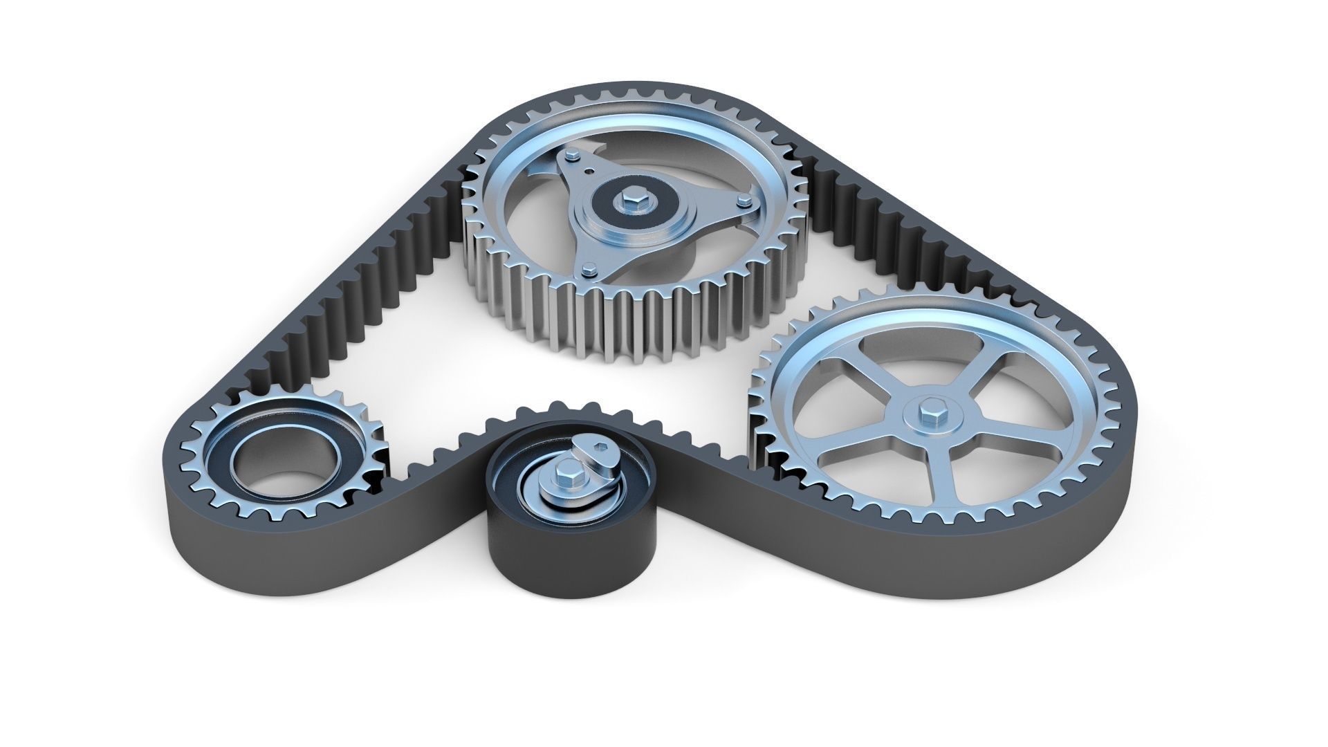 Car Timing Belt 3D model | CGTrader