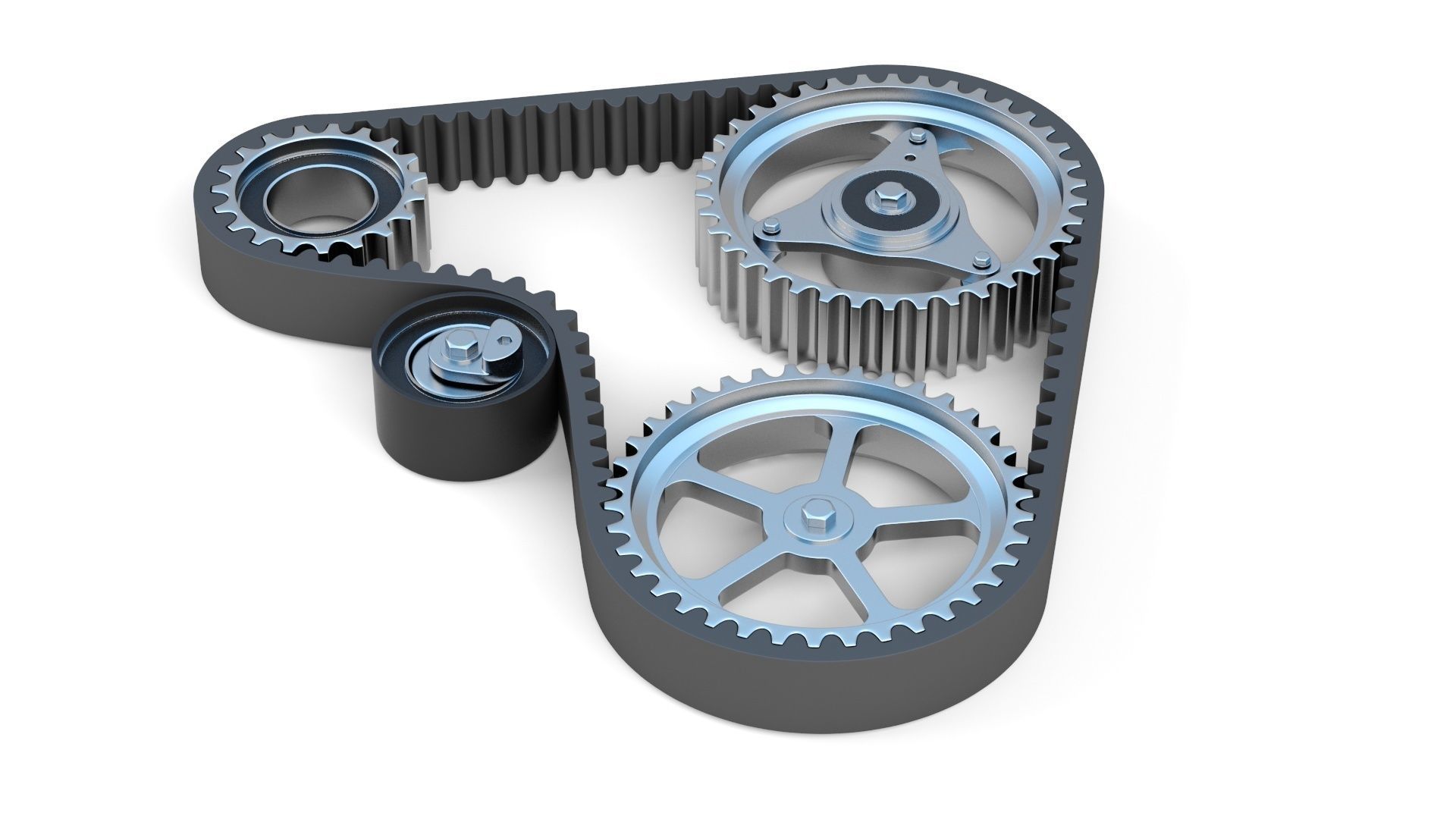 Car Timing Belt 3D model | CGTrader