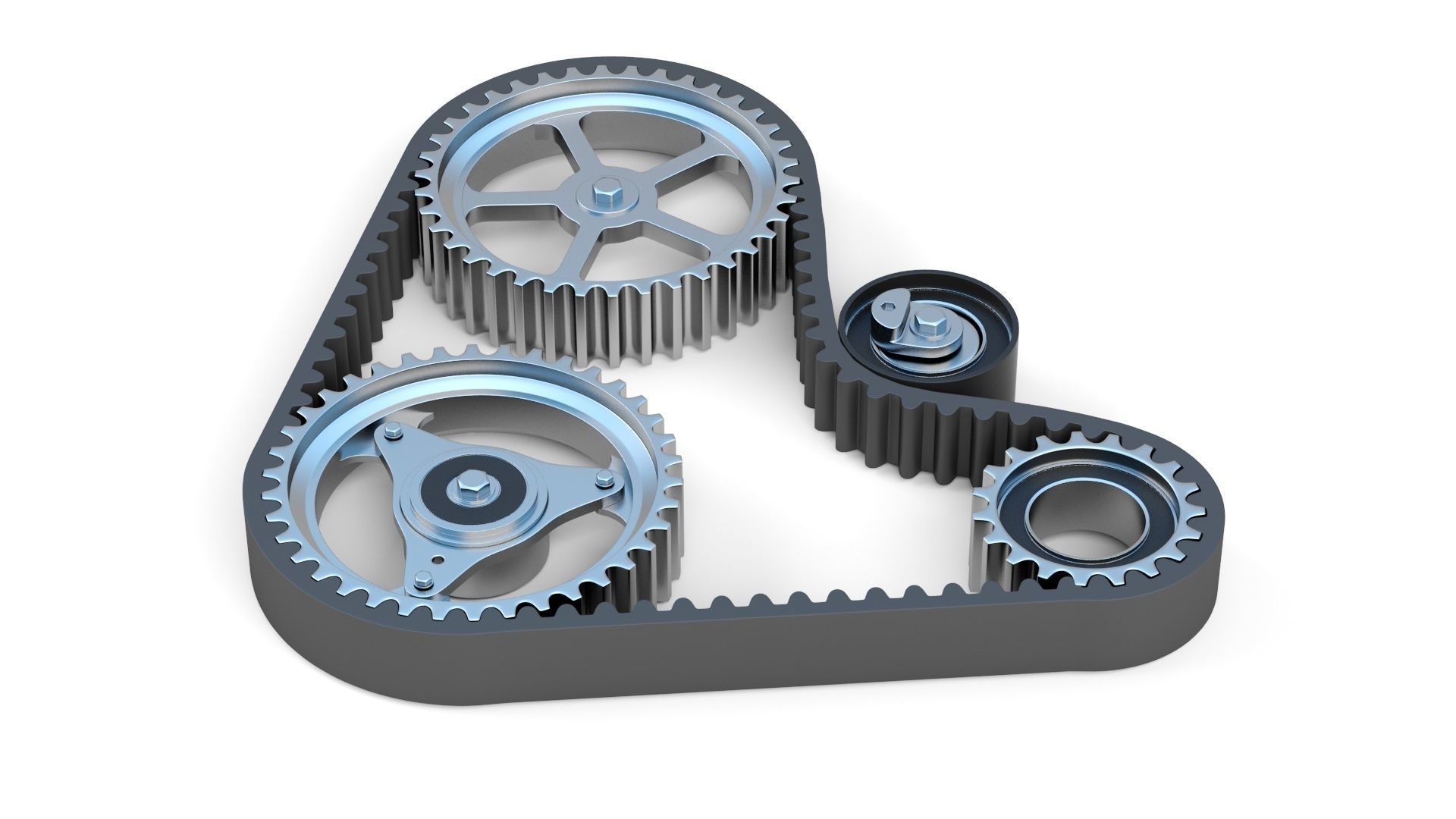 Car Timing Belt 3D model | CGTrader