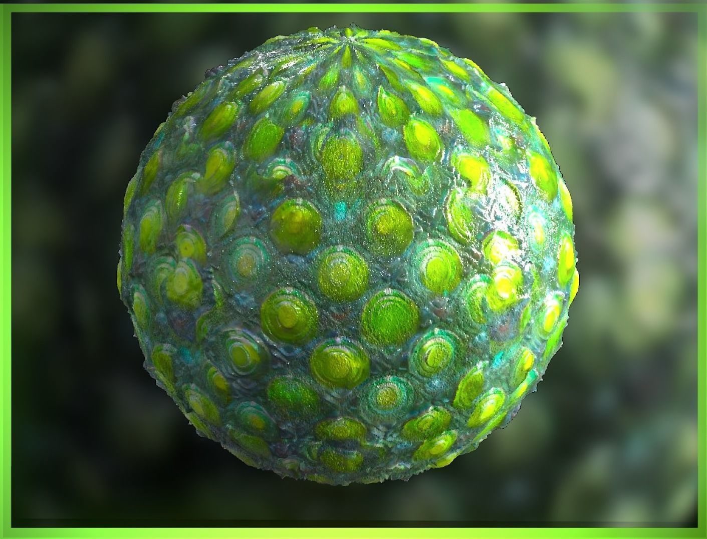 Texture PBR Skin Creature Alien Seamless Material SBSAR 4k Texture 70 ...